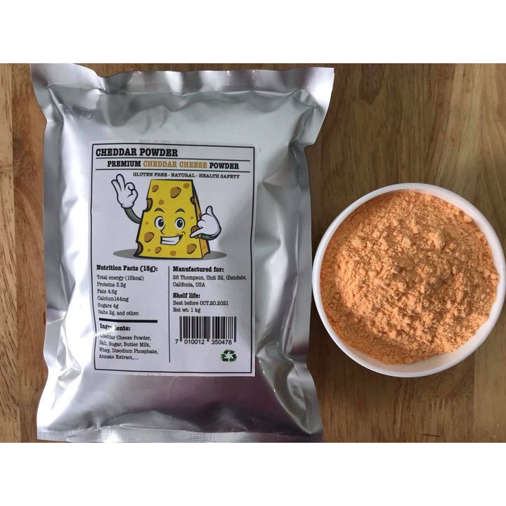 Cheddar Cheese Powder 100G pack | Shopee Singapore