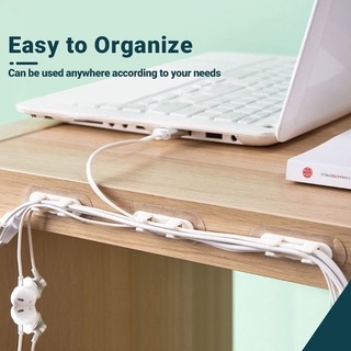 Punch-free Cable Storage Power Cord Buckle Clear Non-marking Wire ...