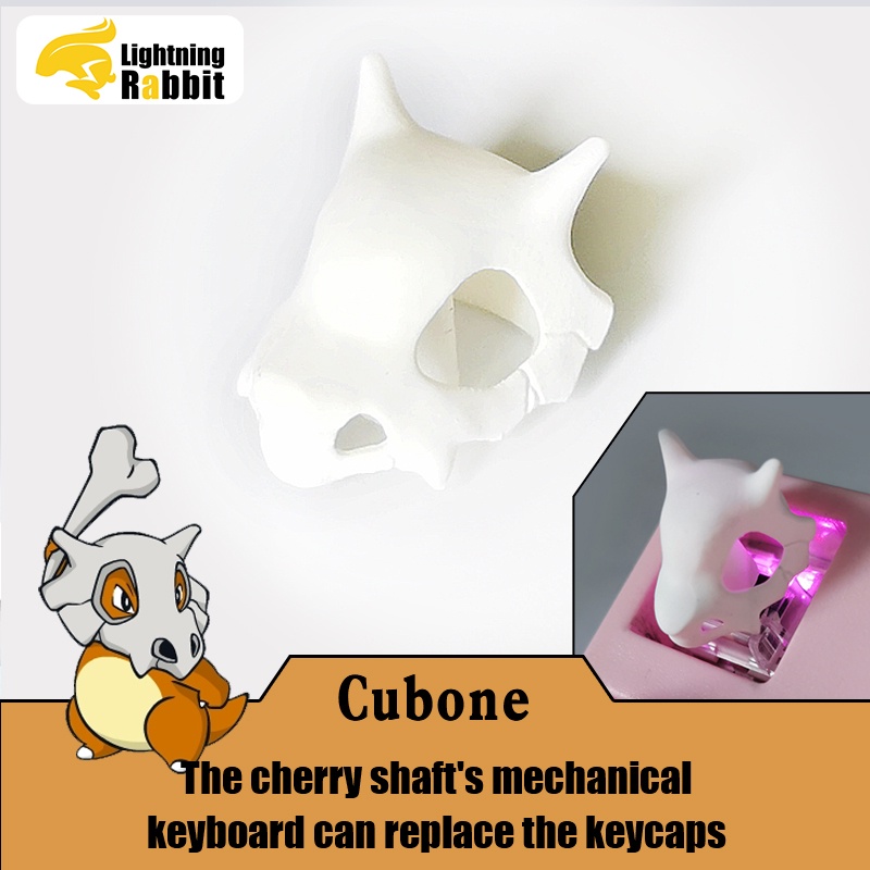 【Keycap】Pikachu Pokémon Mechanical Keyboard Resin plastic material DIY ...