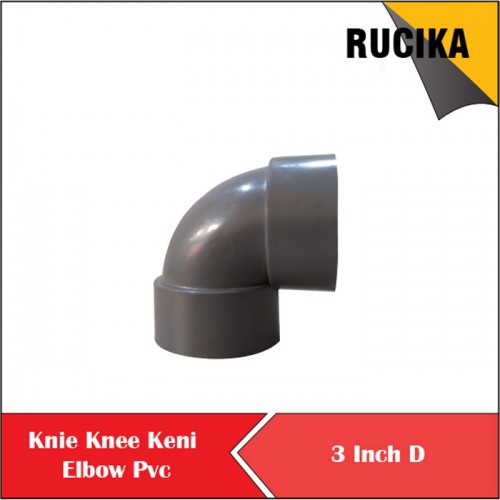 Knie Knee Keni Elbow Pvc Pipe 3 Inch D Rucika | Shopee Singapore