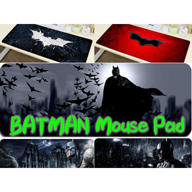 BATMAN Super Large Gaming Mouse Pad | Shopee Singapore