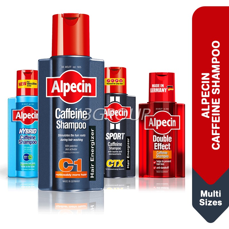 Alpecin Caffeine Shampoo, 200ml-250ml | Shopee Singapore