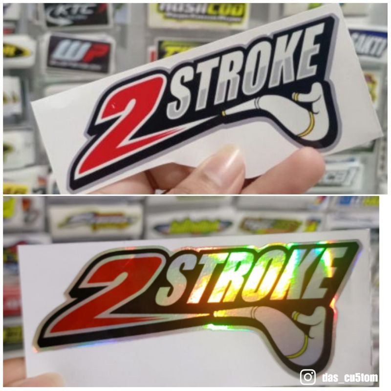 Sticker/sticker printing 2 Stroke For 2 Stroke Motorcycle Suitable For ...