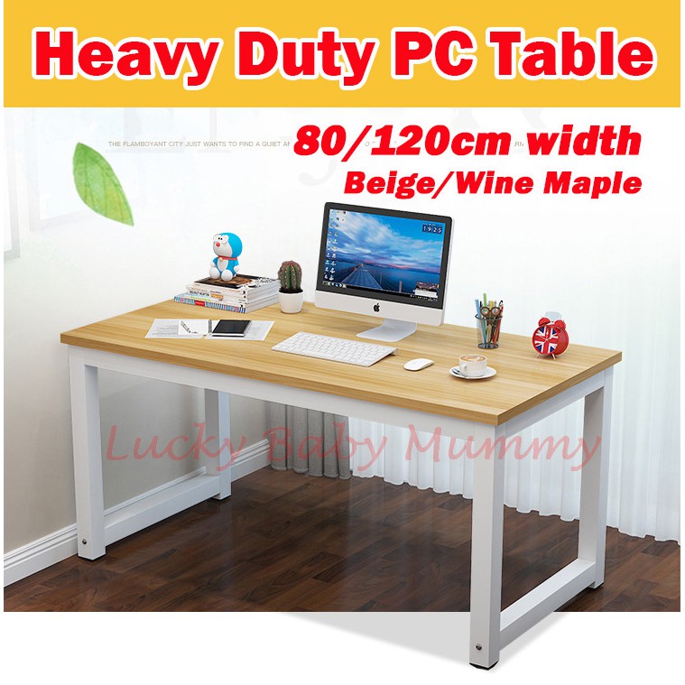 Heavy Duty Table/Computer Desk/Study Table | Shopee Singapore