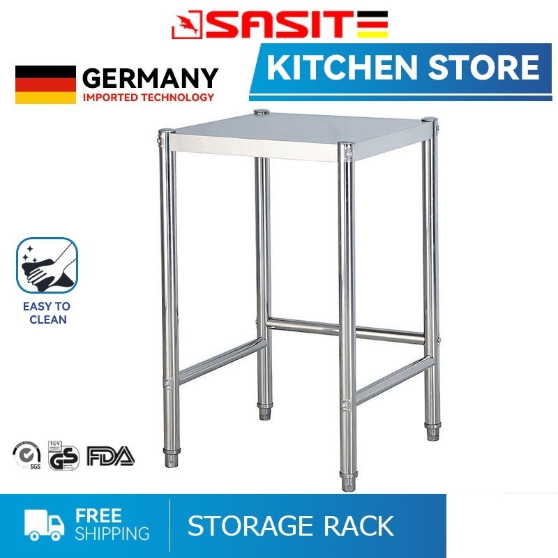 SASIT Single Layer Gas Tank Rack Kitchen Stainless Steel Storage Rack ...