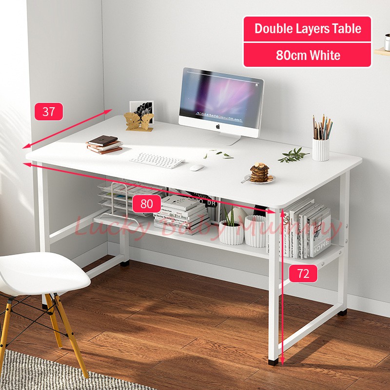 【A51】Modern Study Computer Table / Office Desk | Shopee Singapore
