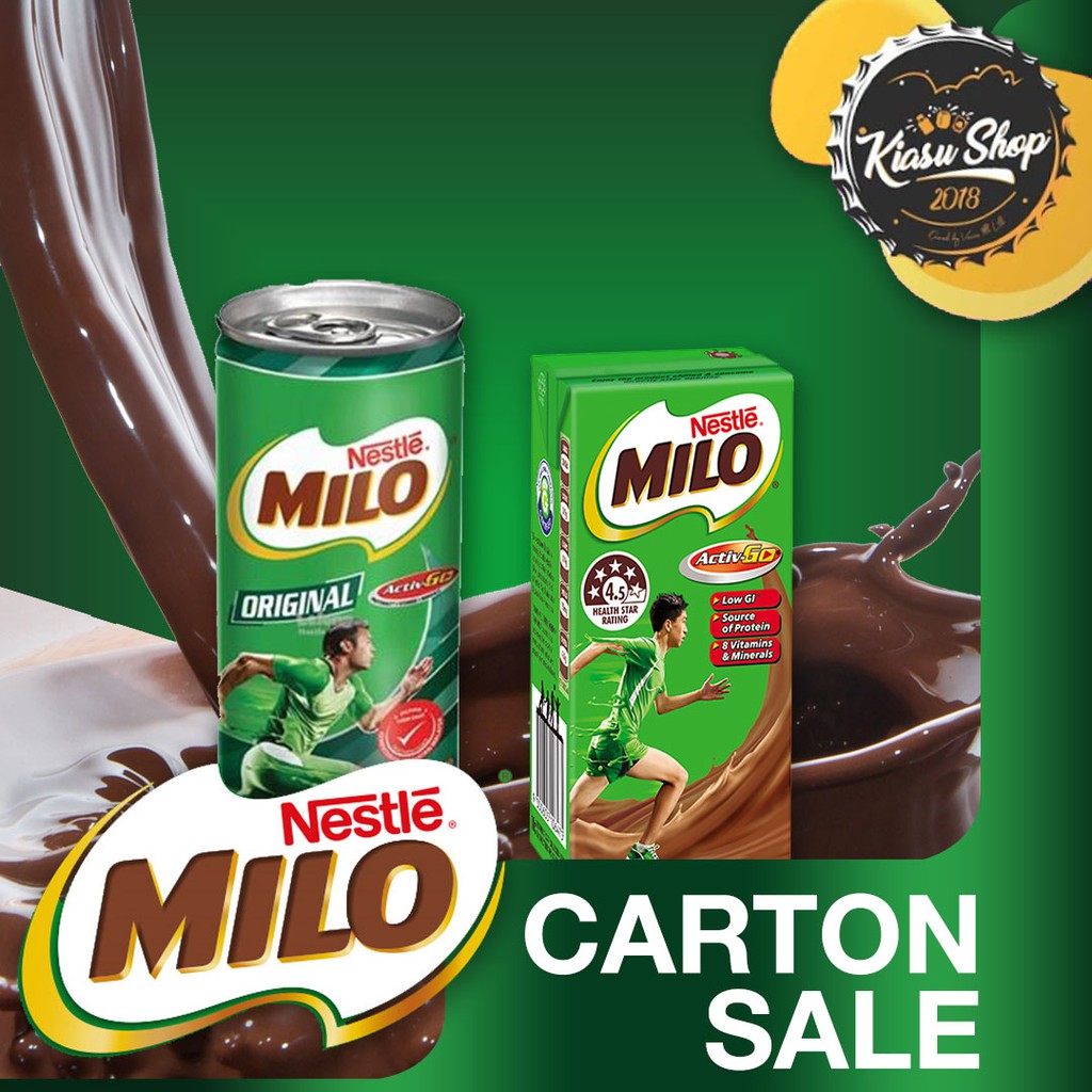 [Bundle of 24] Nestle Milo Original Drink | Shopee Singapore