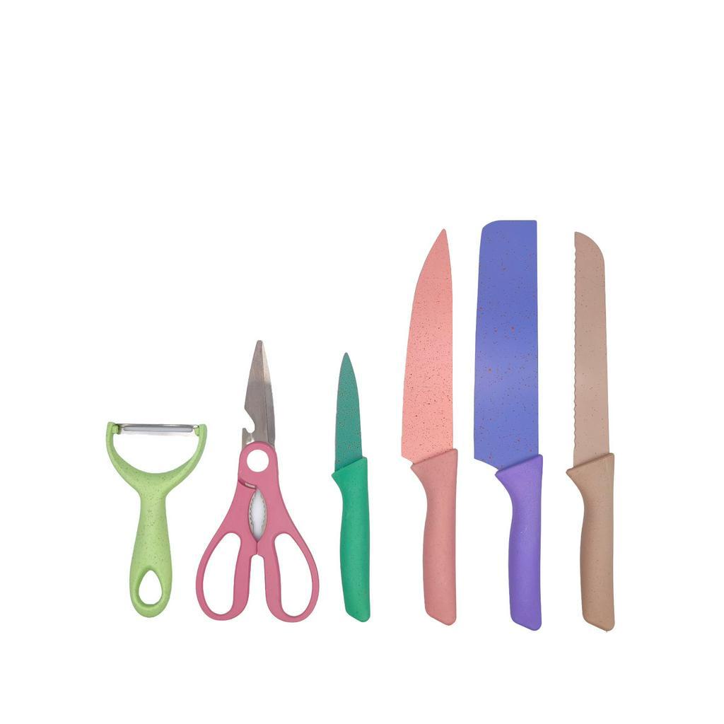 [GWP] 6 in 1 Kitchen Knife Set | Shopee Singapore