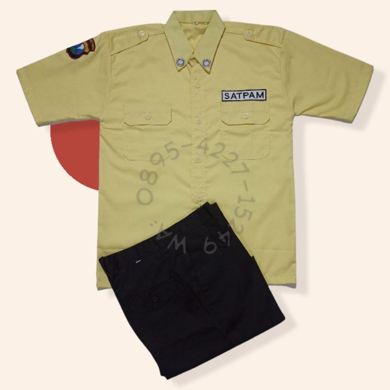 Newest Pdh Security Guard Cream Uniform Cream Security Uniform Cream ...