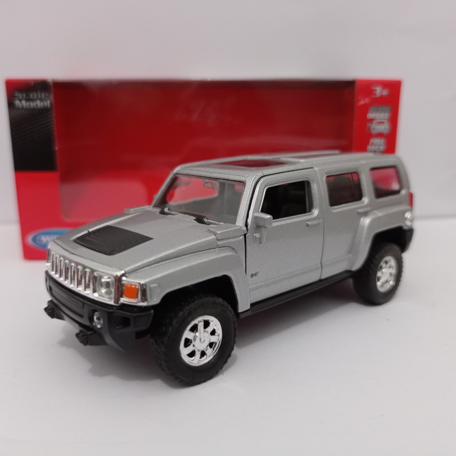 Diecast Hummer H3 miniature welly 36 car made of iron, price display ...