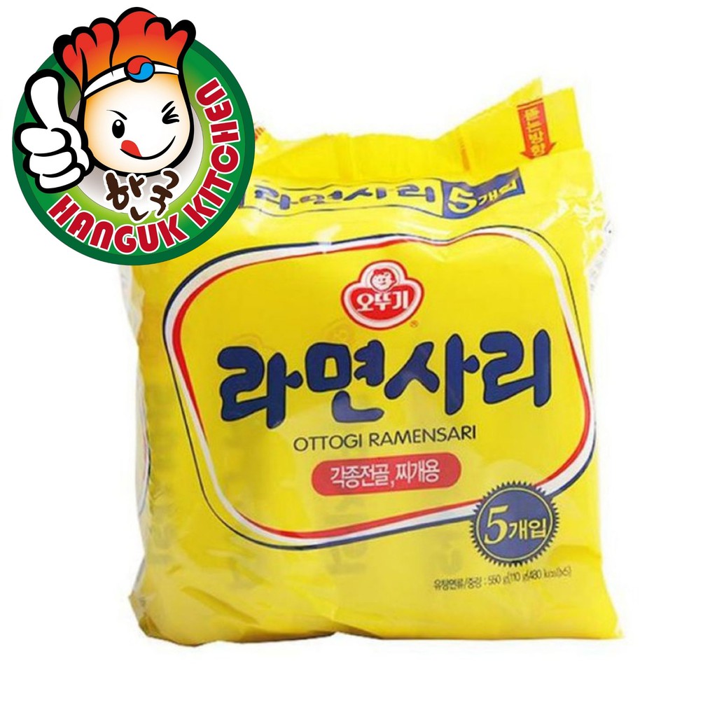 [TD]Korean Ottogi Plain Noodle 110g (48 Packets/1 Carton)韩国 原味面条 110克 (48包/1箱)- By Hanguk ...