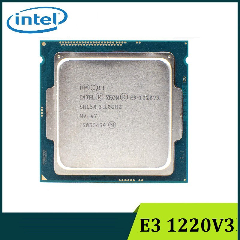 Intel Xeon E3-1220 V3 Cache Processor 8M 3.5 GHz Quad Cores LGA 1150 | Shopee Singapore