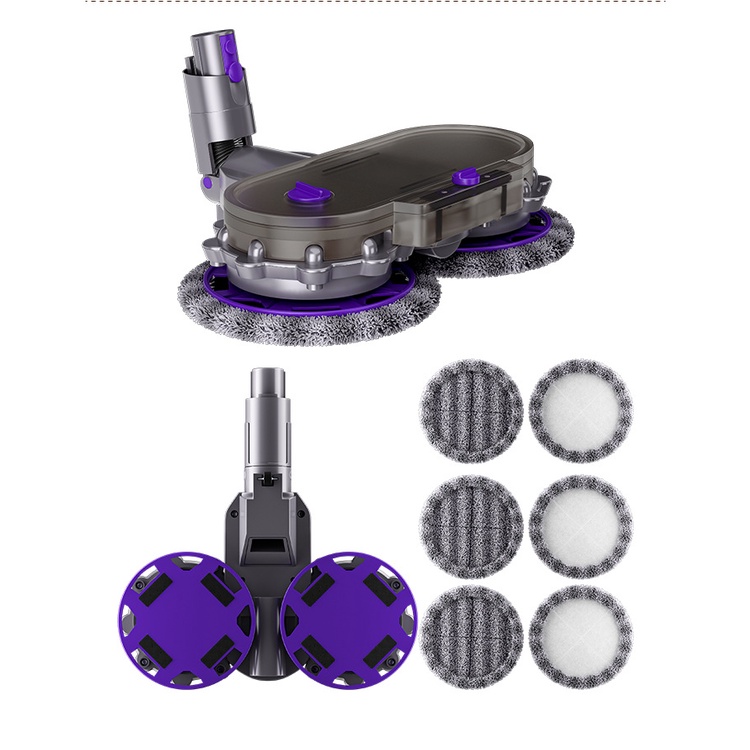 Electric Mop Head Attachment for Dyson Vacuum Cleaner V7 V8 V10 V11 ...