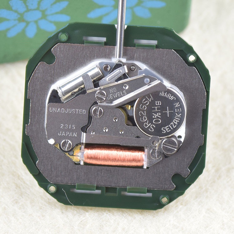 Quartz Watch Movement Date at 3' w/ Adjustable Stem Spare Parts For ...