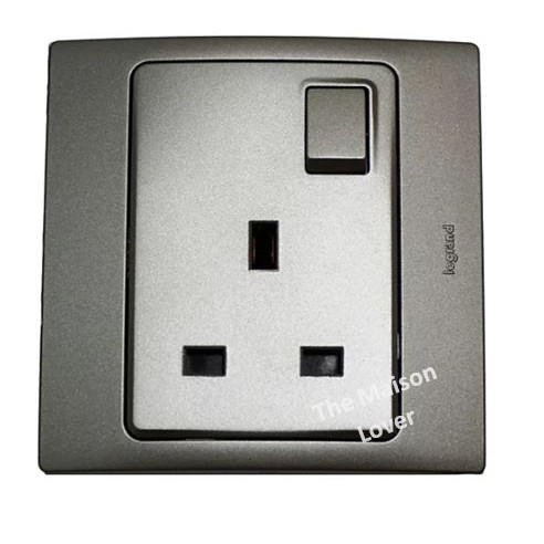 Legrand Mallia 13A Single Socket Outlet | Shopee Singapore
