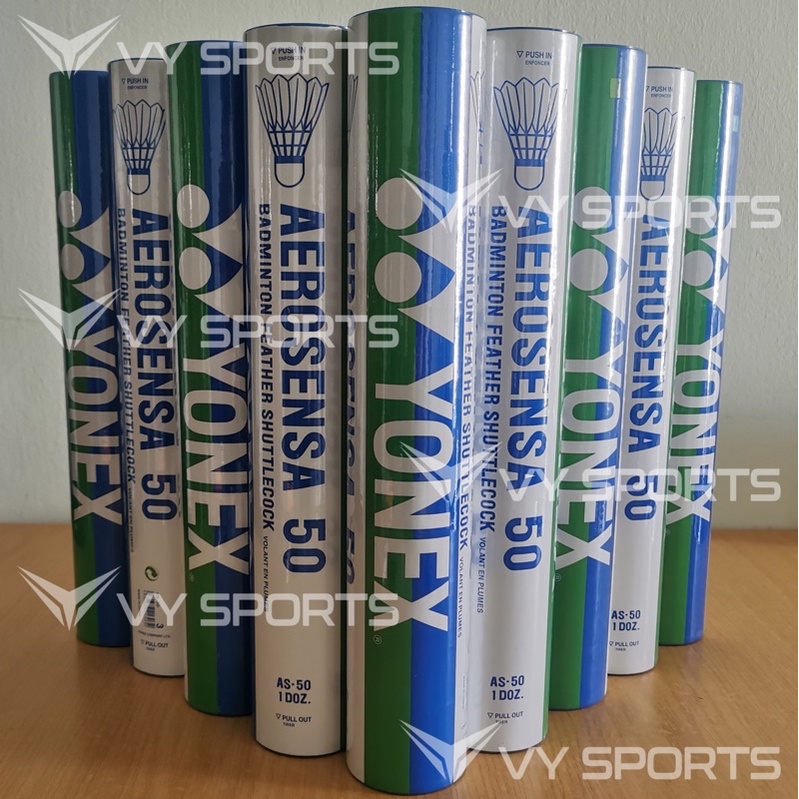 100% Authentic Yonex Aerosensa 50 ( AS50 / AS-50 ) Badminton Shuttlecock | Shopee Singapore