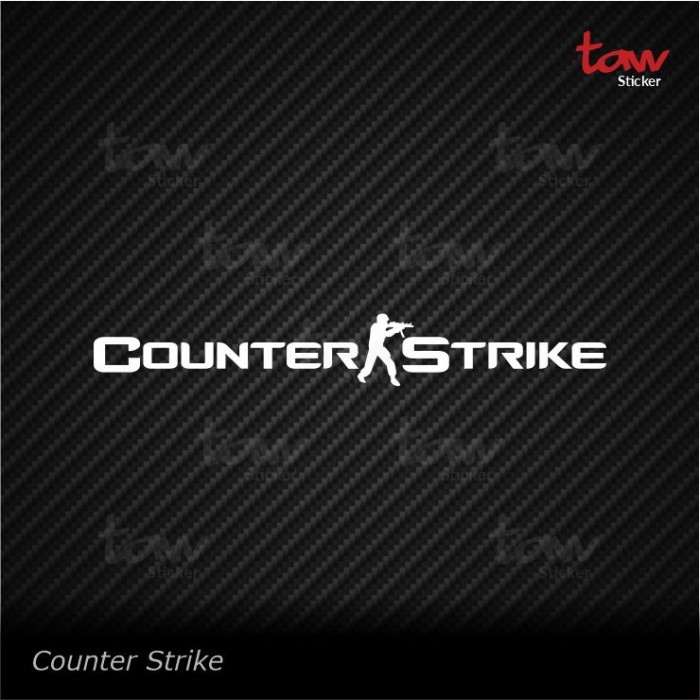 HITAM Counter Strike Cutting Sticker Car Motorcycle Bicycle Sticker ...