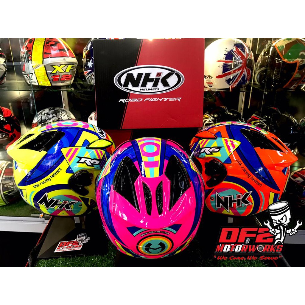 NHK R6 PIGMENT (HELMET) | Shopee Singapore