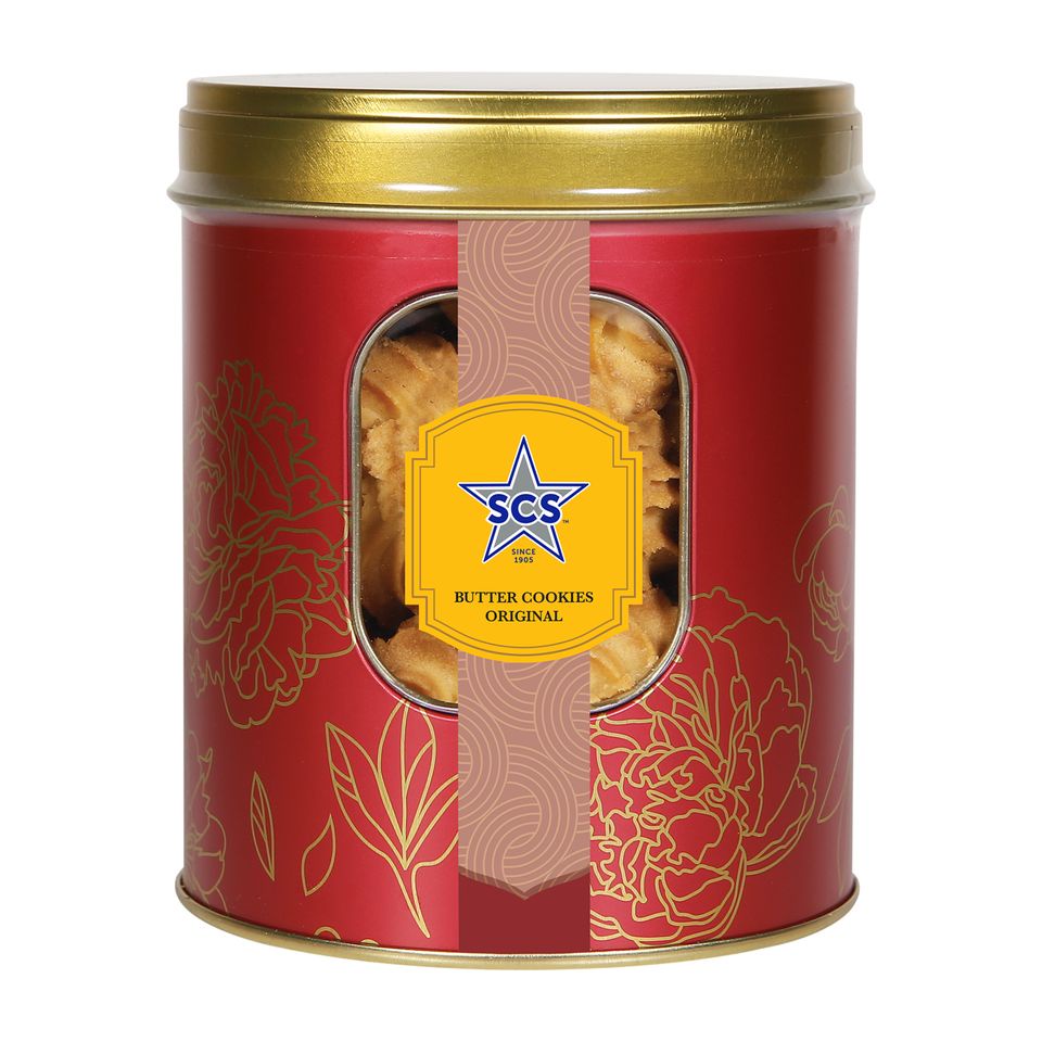 SCS Butter Cookies Original 235g | Shopee Singapore