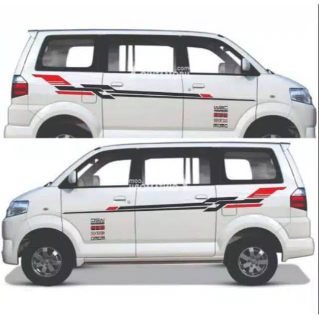 Car sticker suzuki apv sticker body model wrc all Car Can sticker lexio ...