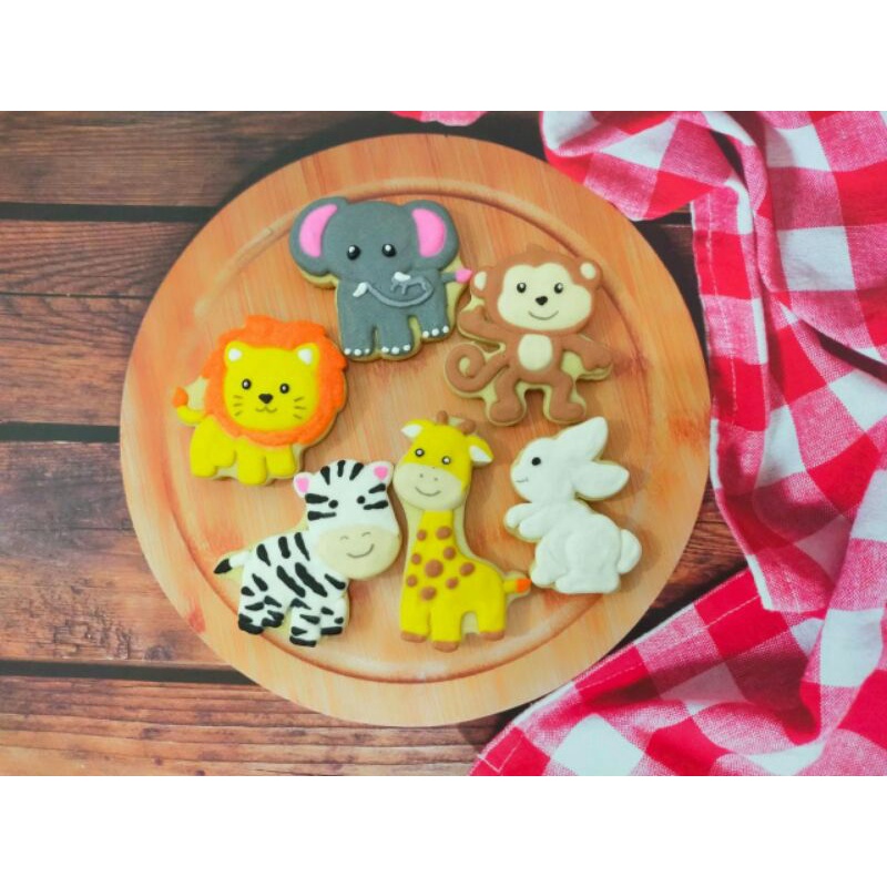 Zoo cookies 7cm | Shopee Singapore