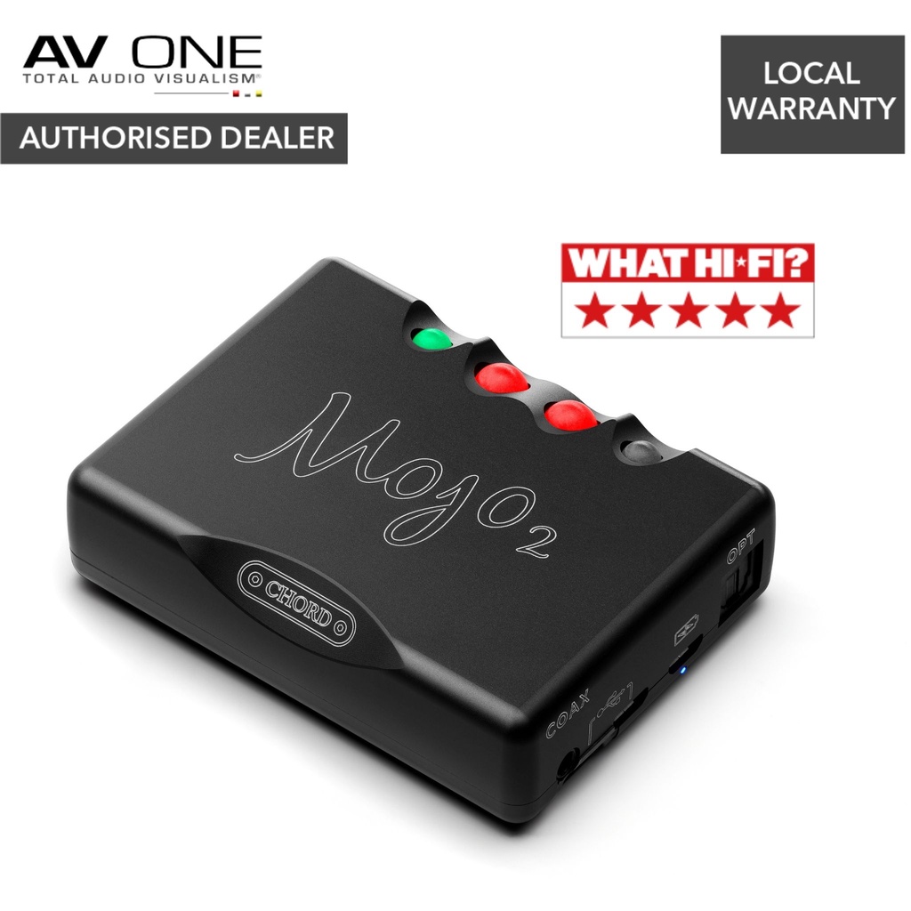 Chord Electronics Mojo 2 Portable DAC/Headphone Amplifier - AV One ...