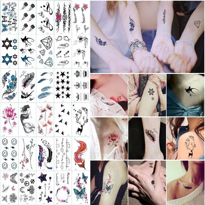 30 Pcs Temporary Tattoo Stickers - Temporary Tattoos - 3D tattoos ...