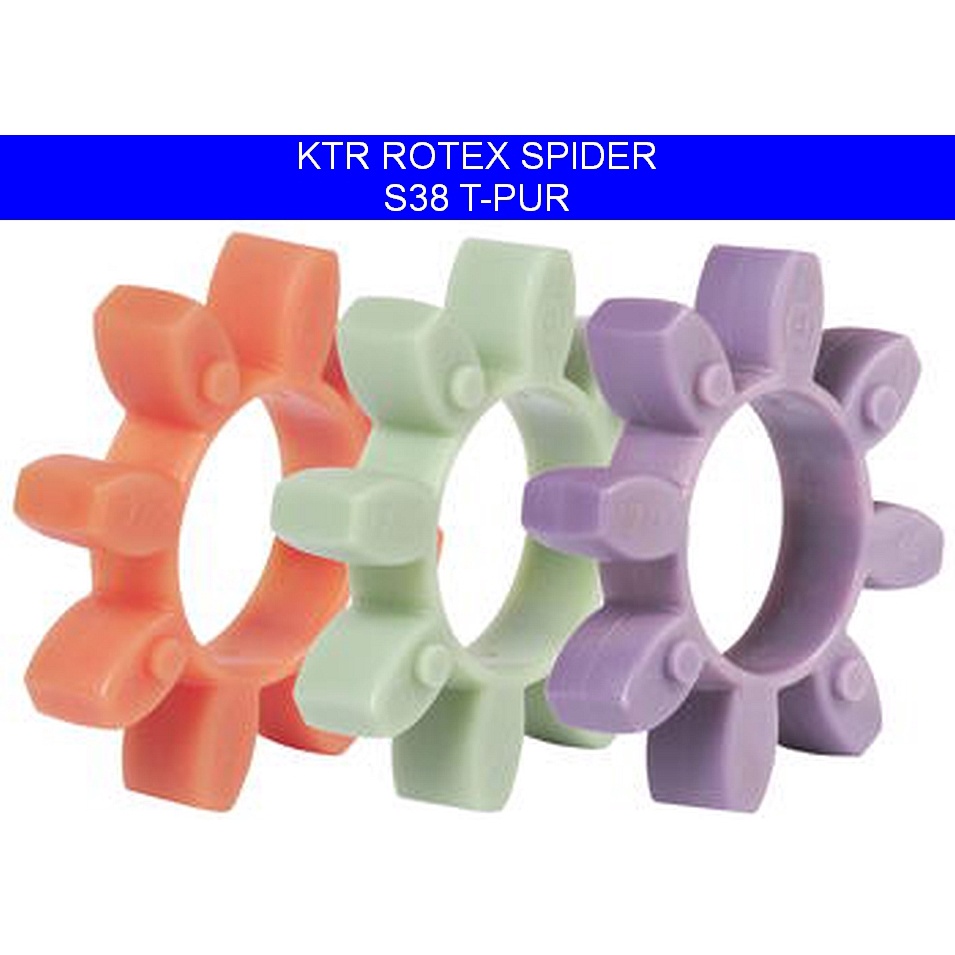 KTR Coupling - Rotex-38 Spider Element / Flexible Jaw Coupling ( GR / GS ) | Shopee Singapore