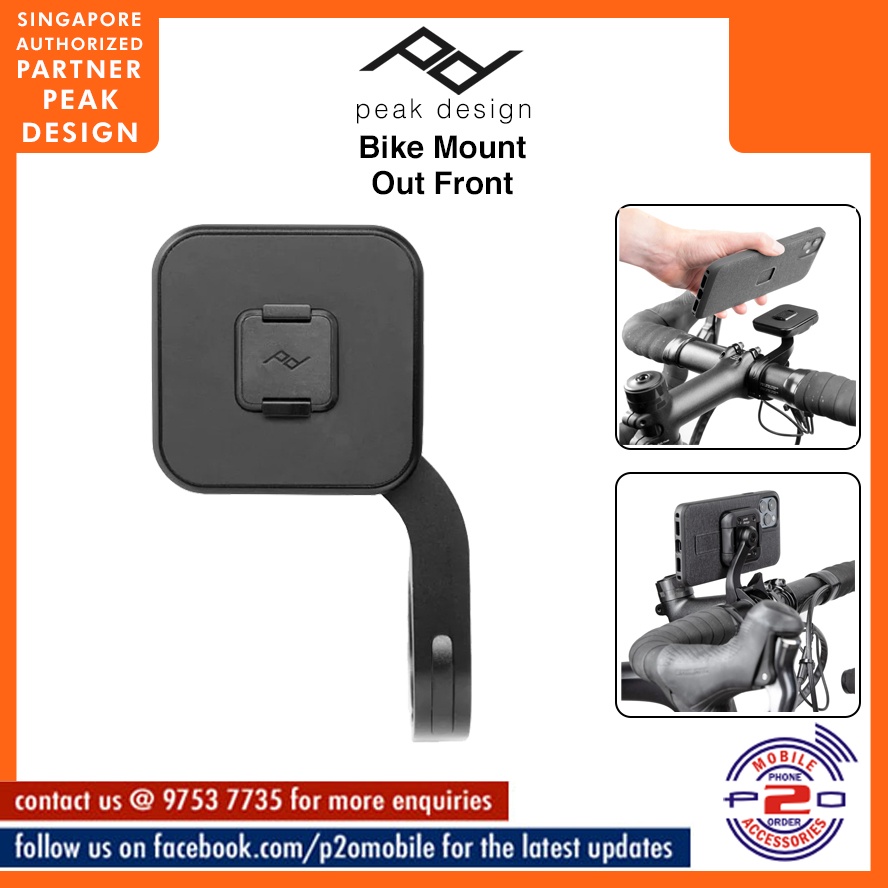 Peak Design Bike Mount - Out Front (SKU: M-BM-AA-BK) | Shopee Singapore