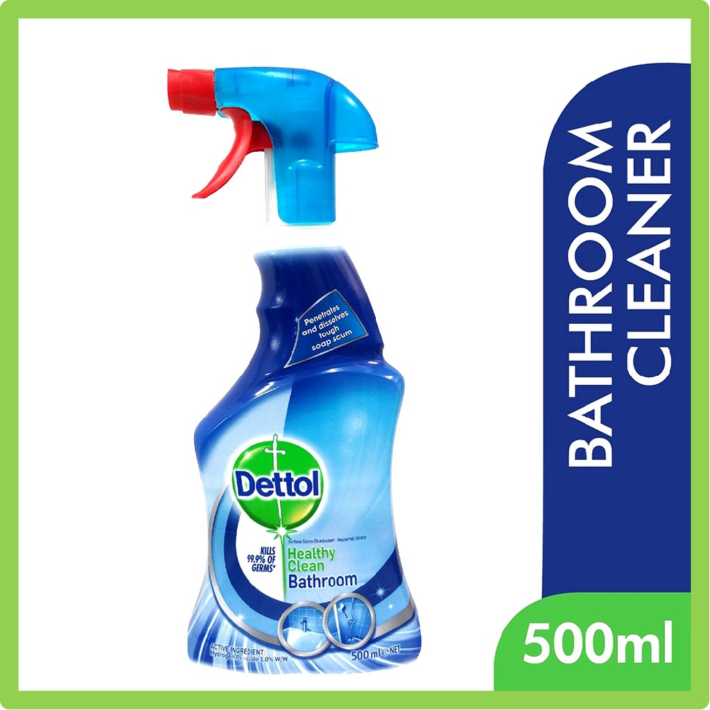 Dettol Healthy Clean Bathroom Disinfectant Surface Spray 500ml ...