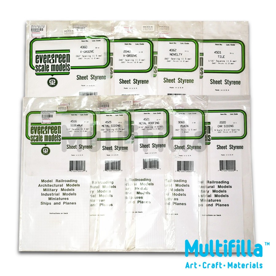 Evergreen Opaque White PolyStyrene Corrugated Metal Siding Sheet .040 ...