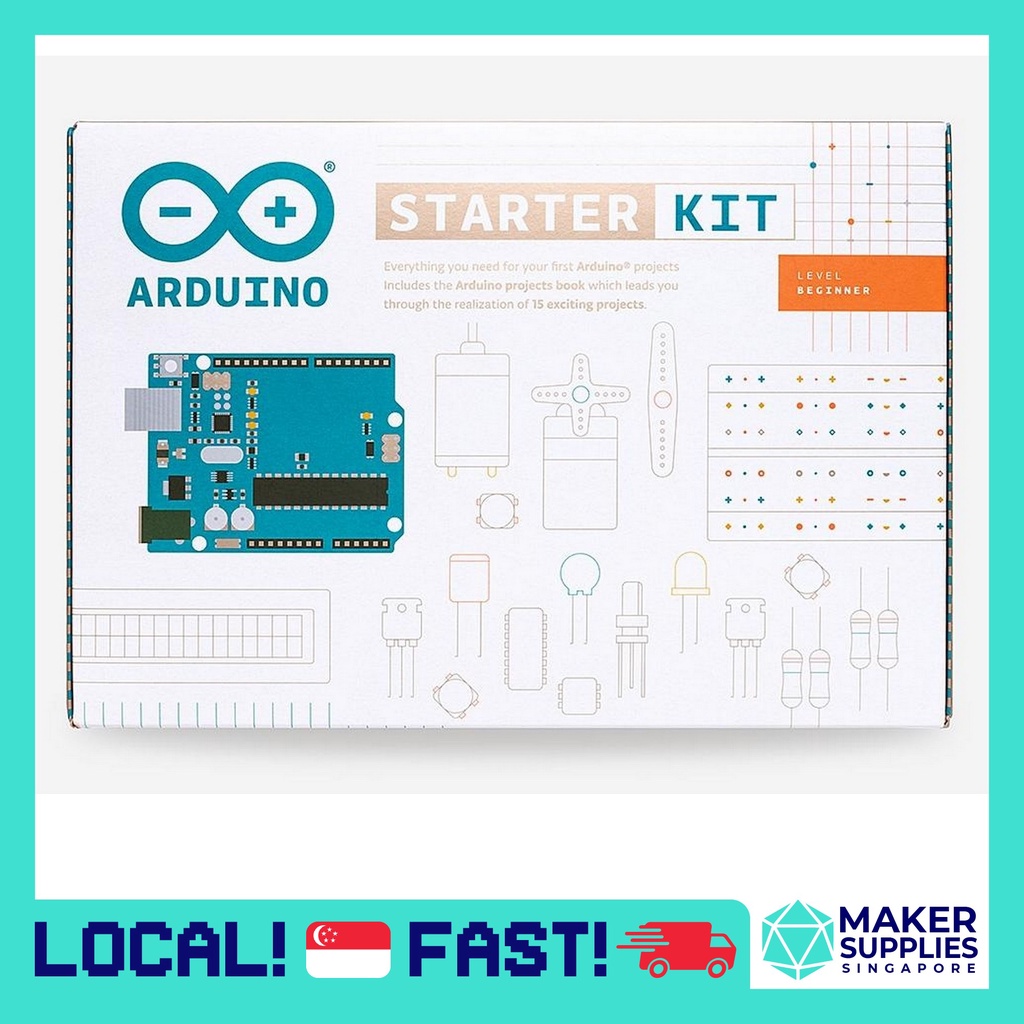 Arduino Starter Kit (Official) English K000007 | Shopee Singapore