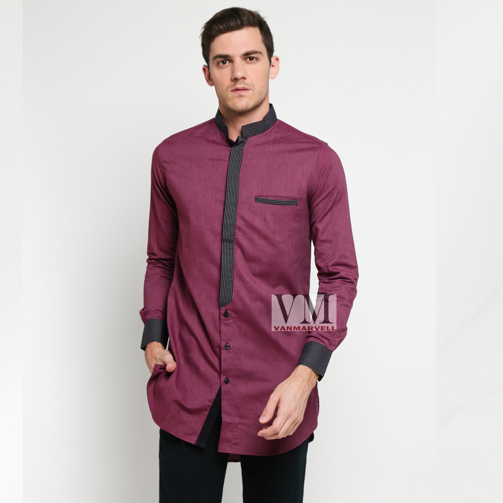 MERAH VM Gamis Jumbo Dress Maroon Muslimkoko | Shopee Singapore