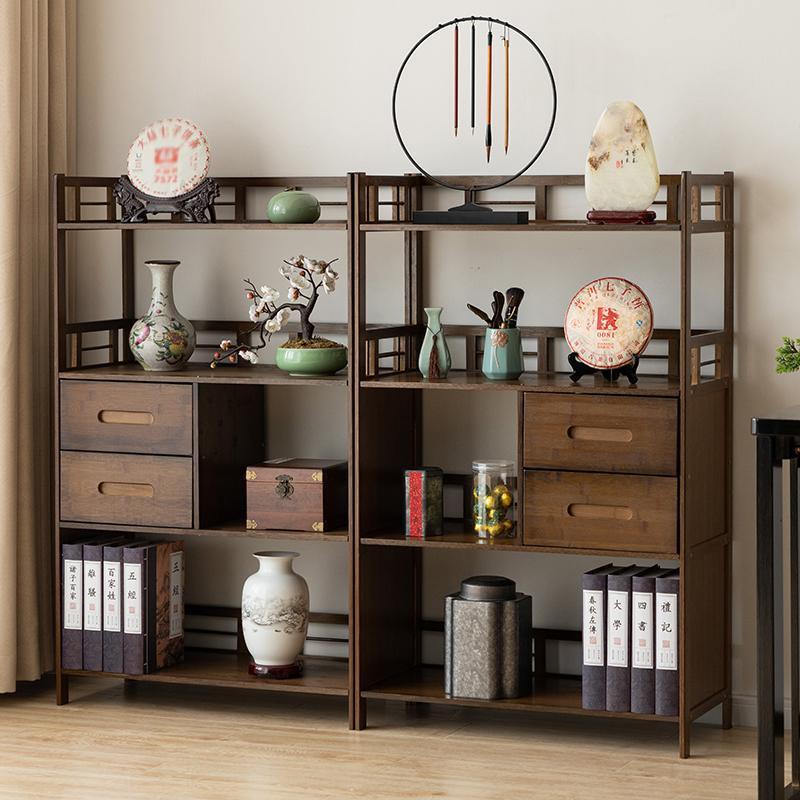 YOULITE Tea Rack Shelf Duobaoge Bogu Rack Multi-layer Wall-to-wall ...