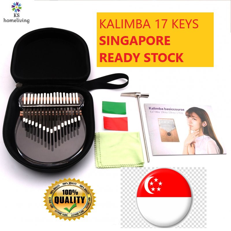 Crystal Arcylic Clear Kalimba 17 Keys Thumb Piano 17key Kalimba Thumb ...