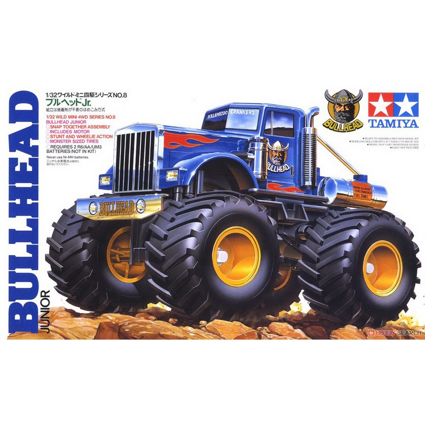 Tamiya Bigfoot Mini4wd Bullhead Jr | Shopee Singapore
