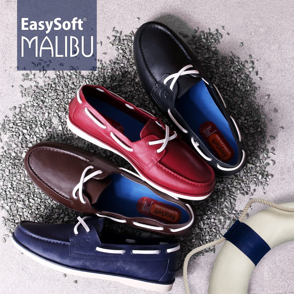 World Balance Easy Soft MALIBU Men Boat / Loafer Shoes | Shopee Singapore