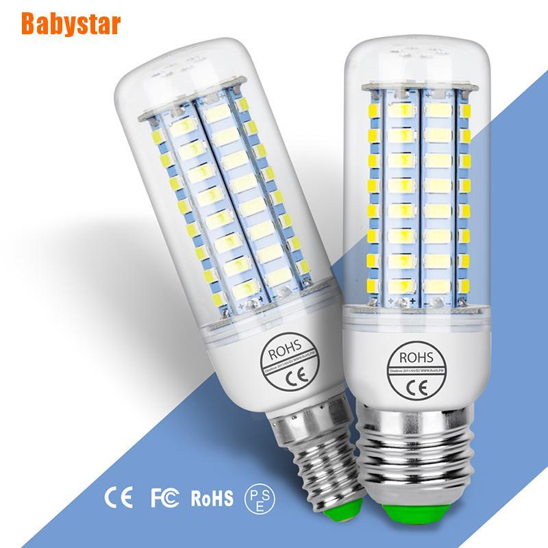 Babystar E27 E14 7W 9W 12W 15W 20W 25W 5730 Smd Led Corn Bulb Lamp Light Warm White | Shopee ...