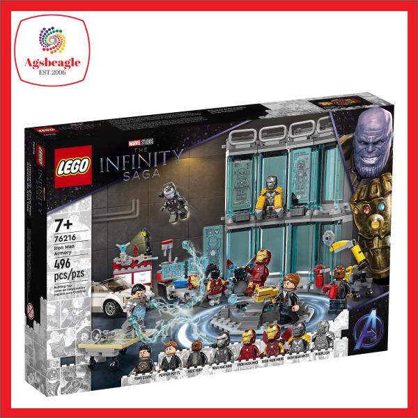 Lego Marvel Iron Man Armory 76216 (2022) | Shopee Singapore
