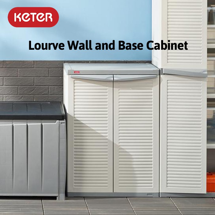 Keter Base Louvre Cabinet | Cabinets Matttroy