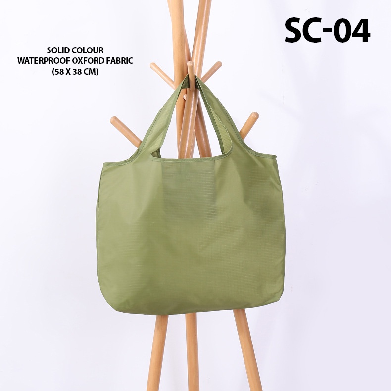Foldable Shopping / Tote / Eco / Recycle Bag (Reusable) | Shopee Singapore