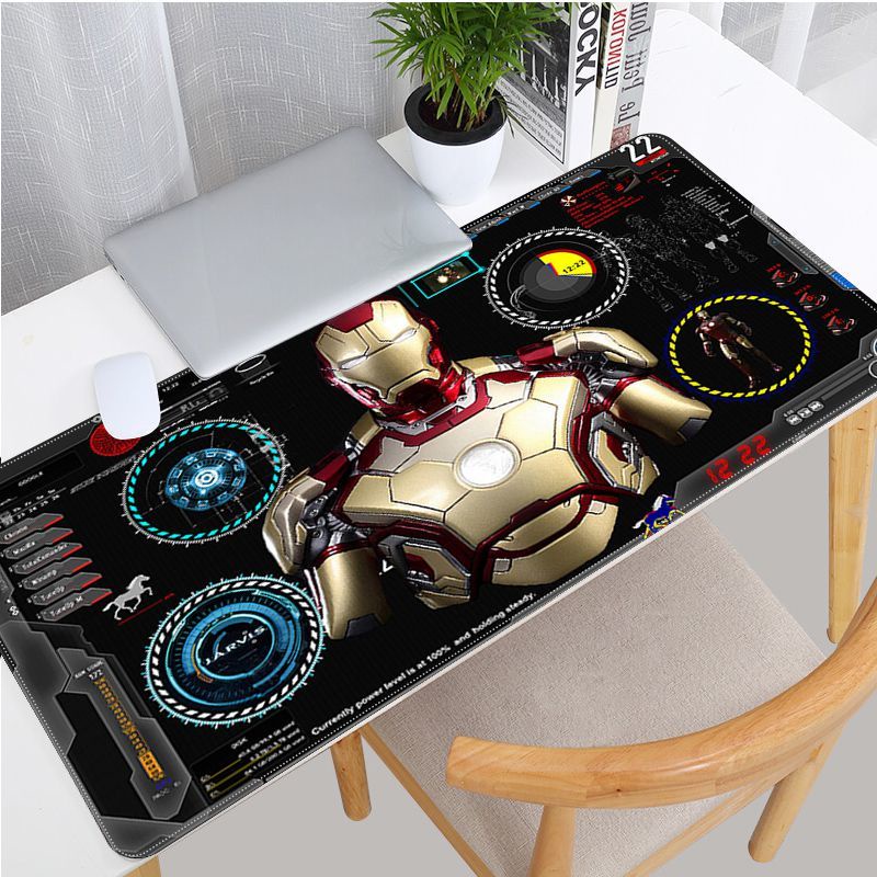 Disney Iron Man Anti-Slip Durable Rubber Computer Mouse Pad Game Tablet ...