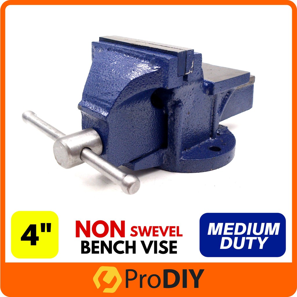 4" 13cm Max.Clamp Width Medium Duty Bench Vise / Vice | Shopee Singapore