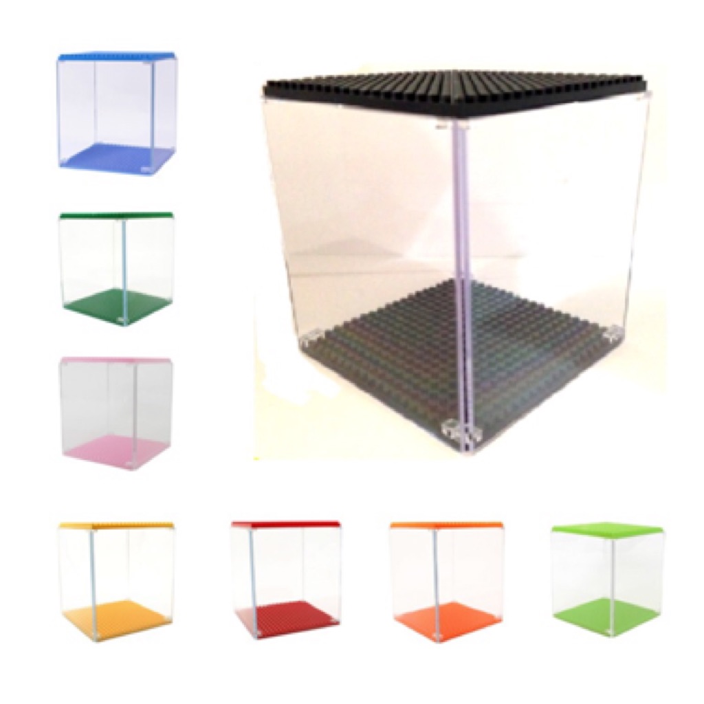 * Free Cconnecting Bricks * Nanoblock Acrylic Display Case ( LOZ ...