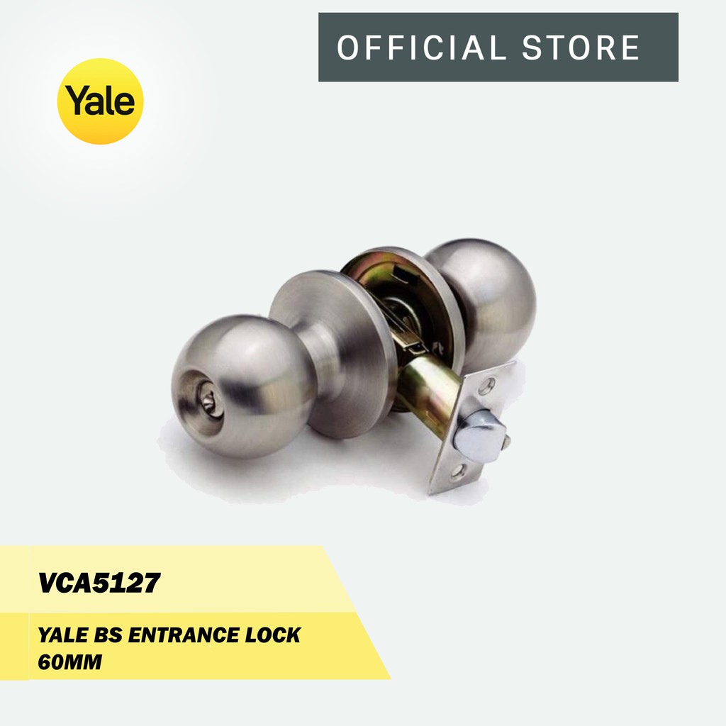 YALE VCA5127 60mm BS Entrance Lock | Shopee Singapore