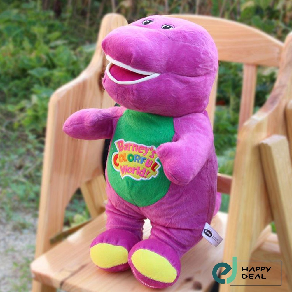 Barney and Friends Soft Plush Toy with Music Player Dinosaur Toy for ...