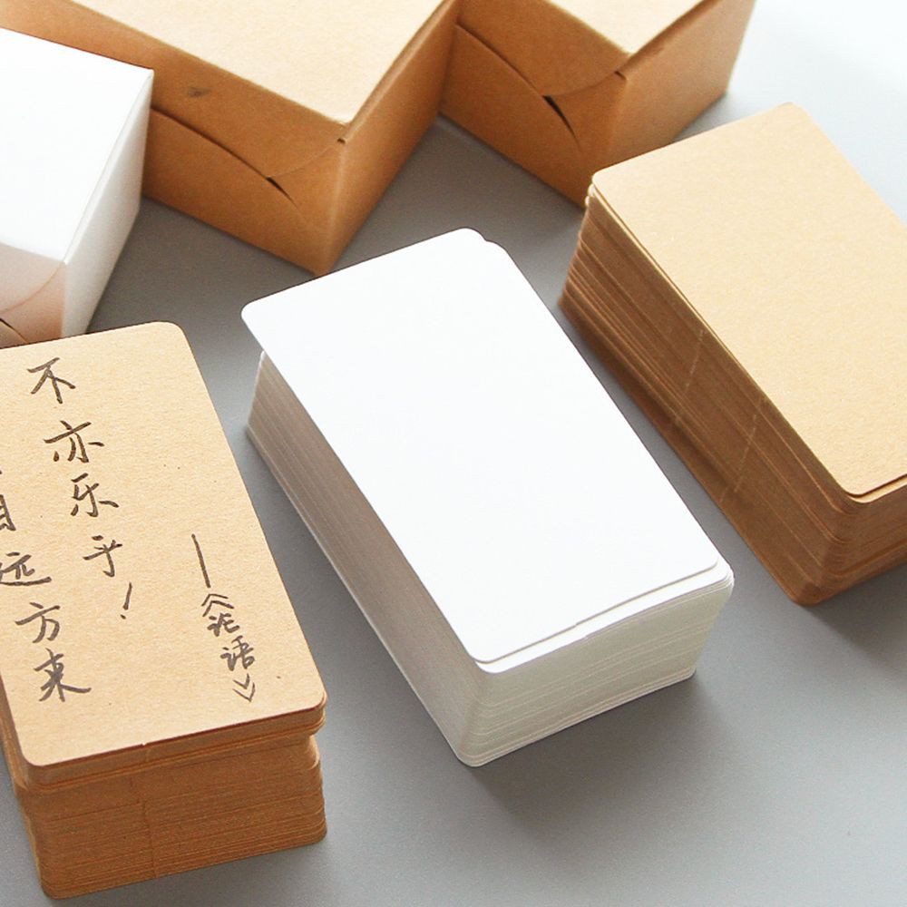 Kraft Paper Study Note Paper Card Paper Vintage Kraft Paper Card Blank ...