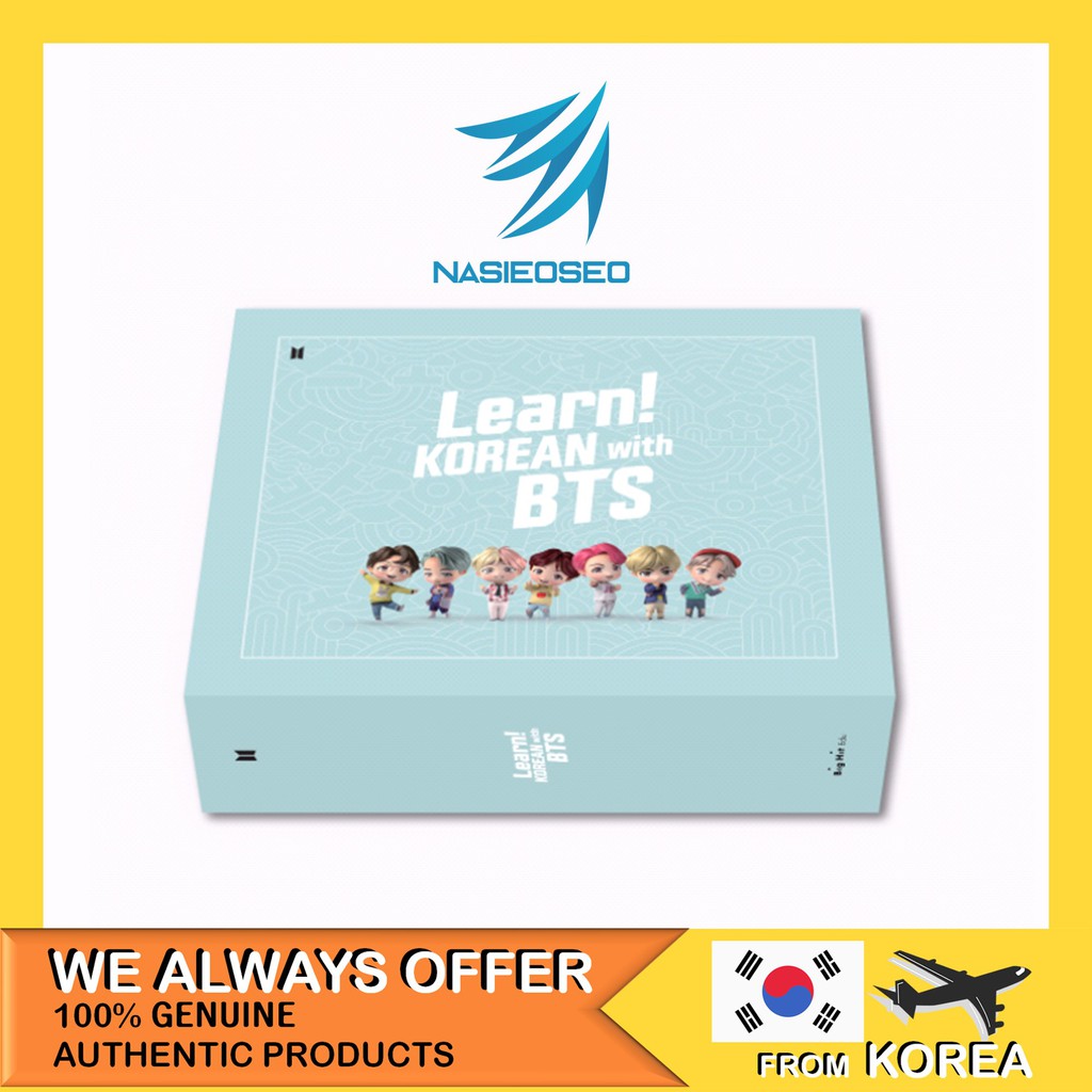 BTS Learn Korean With BTS Book Package | Shopee Singapore