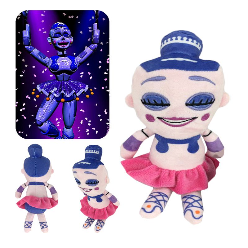 At Nights Five Freddy's Sister Location Ballora Plush Toy Holiday ...