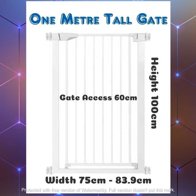 1 meter Tall Safety Gate Barrier Divider | Shopee Singapore